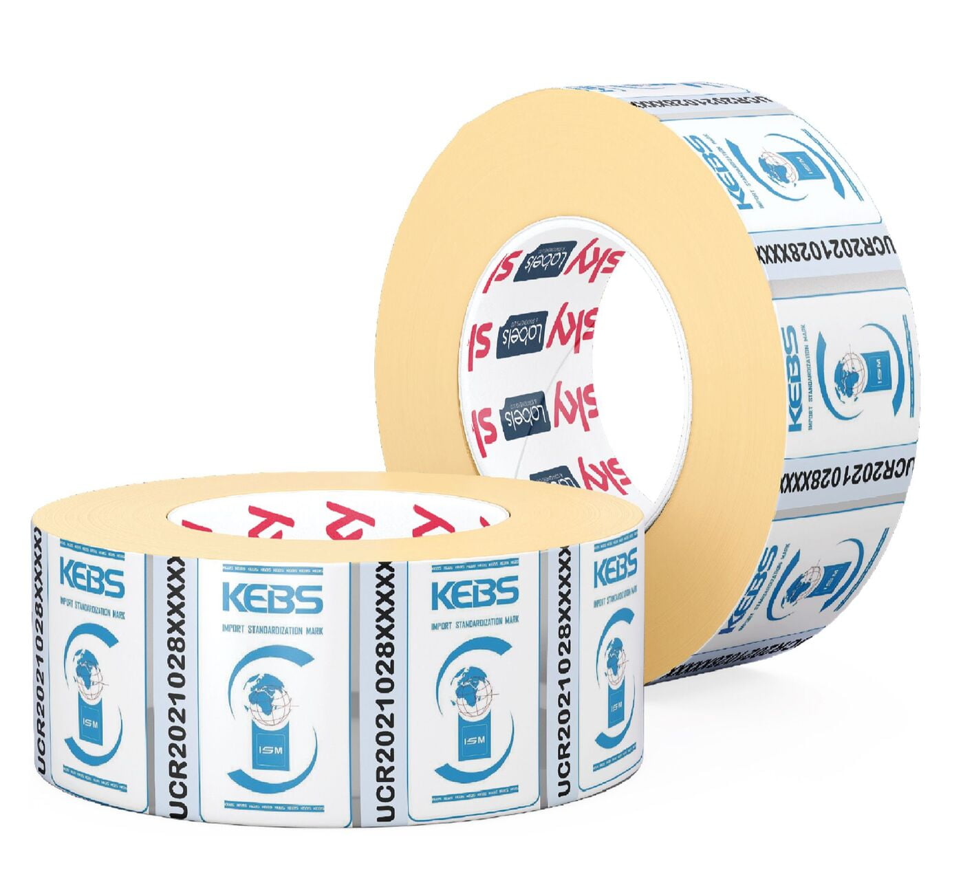 KEBS, UCR, ISM, SM Stickers and Labels